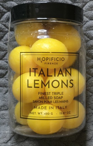 Hopificio Firenze Italian Lemon Finest Triple Milled Soap 15.87oz. Made ...