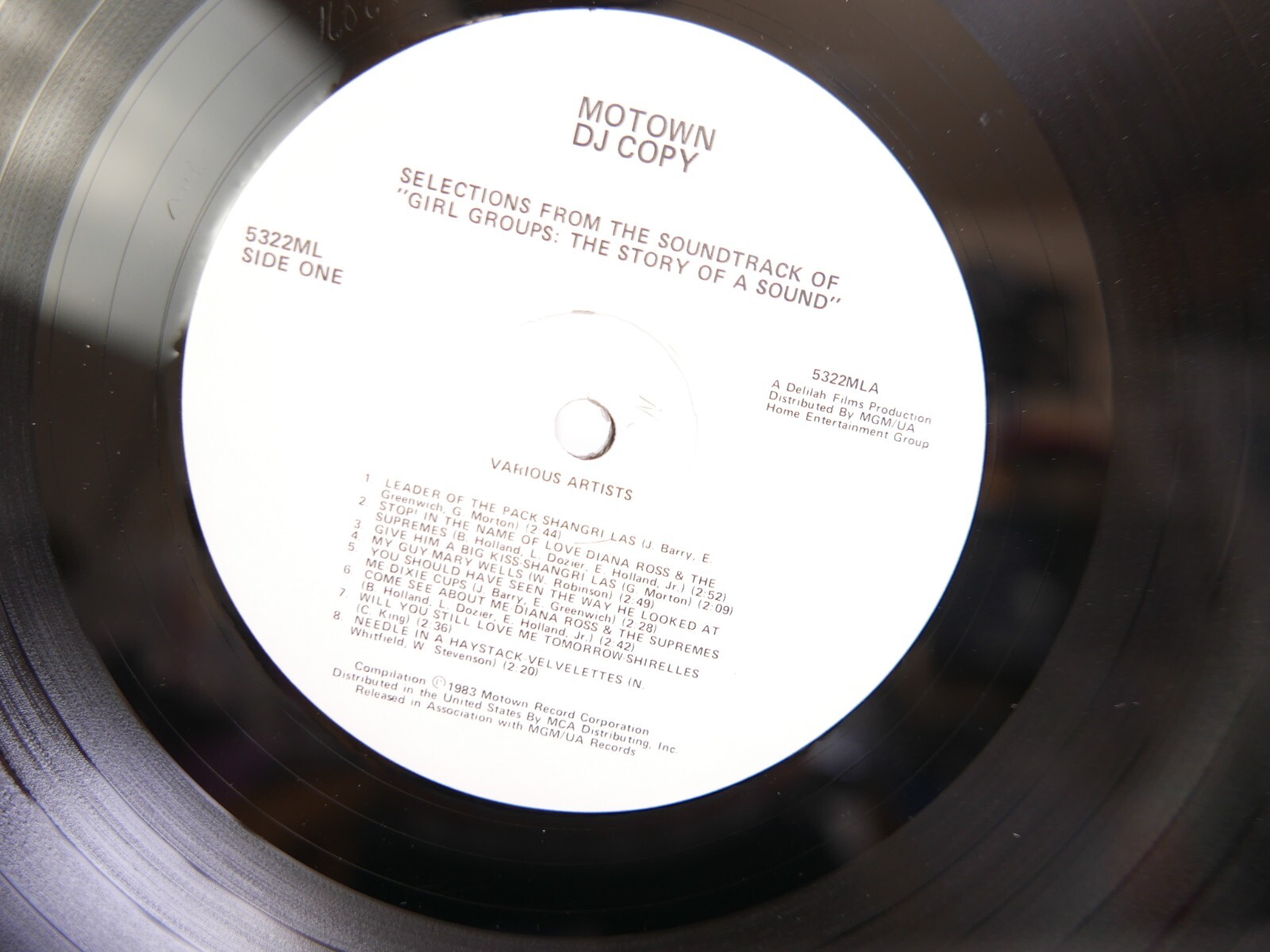 Motown DJ Copy white label GIRL GROUPS The Story Of A Sound Vinyl LP ...