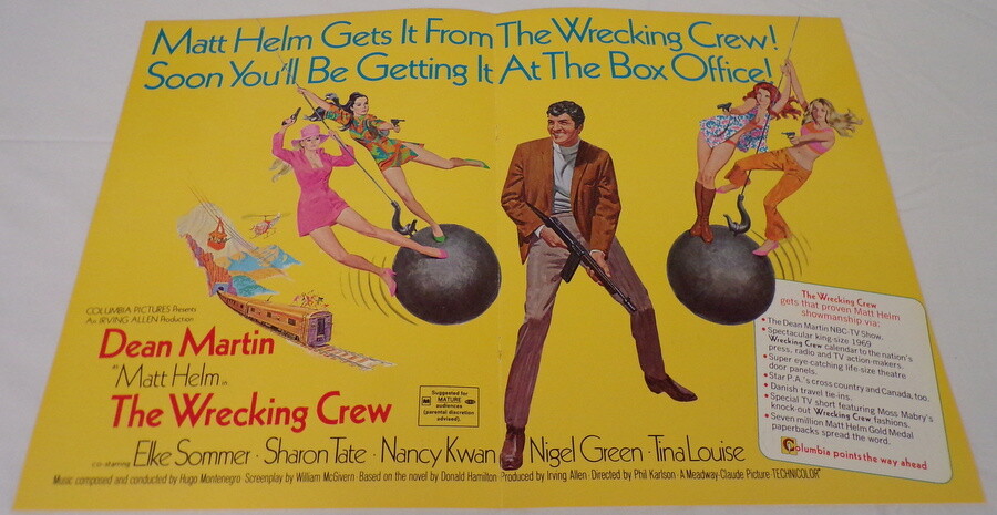 The Wrecking Crew 1969 The Wrecking Crew Italian Movie Poster