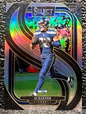 2024 Panini Select Football Base Premier Level Silver Prizm - 103 AJ ...