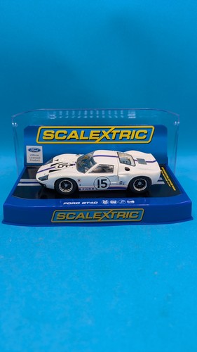 Scalextric C3315 Ford GT40 1966 Le Mans Ligier/Grossman No.15 | eBay UK