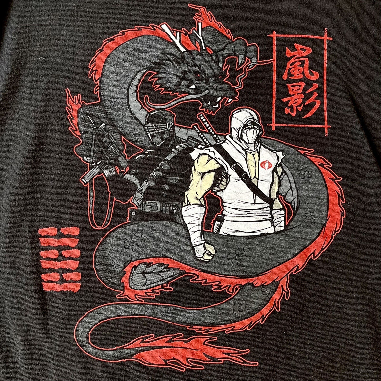 Storm Shadow, Snake Eyes, G.I. Joe, Dragon Shirt, L - Gem
