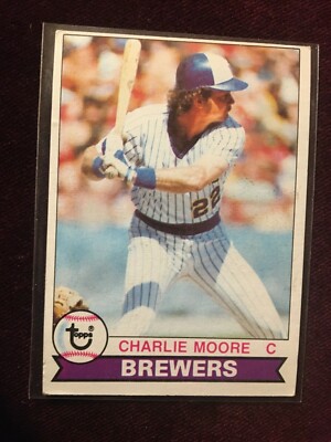 1979 Topps #408 Brewers Charlie Moore Baseball Card | eBay