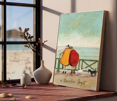 Sam Toft Wall Art ROMANTIC TRYST 12 x 16 421 | eBay