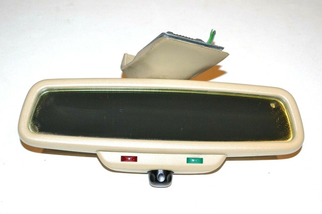 96 MERCEDES R129 Sl320 Sl500 SL Tan Rear View Rearview Mirror ...