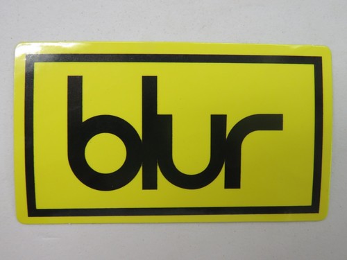 Music STICKER ~ BLUR: UK - London Alternative Rock Pop Artsy Band ...