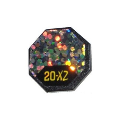 LEGO - Road Sign w/ Clip - Yellow '20-X2' Holographic Circles Pattern ...