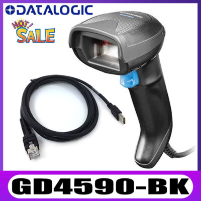 Datalogic Gryphon GD4590-BK Handheld 2D/1D Barcode Scanner Reader with ...