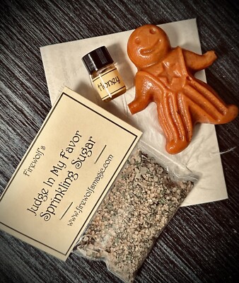 Judge In My Favor Wax Poppet Ritual Kit Handmade, Witchcraft, Wicca ...