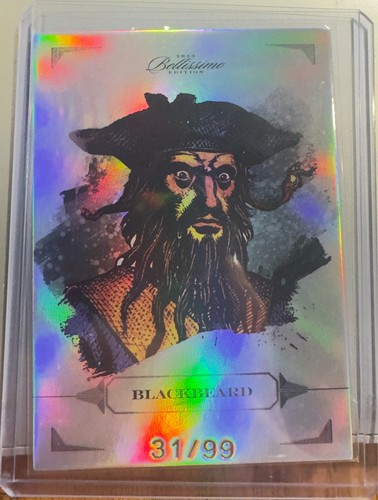 2023 Bellissimo Edition BLACKBEARD #31/99 Serial Numbered Pirate ...