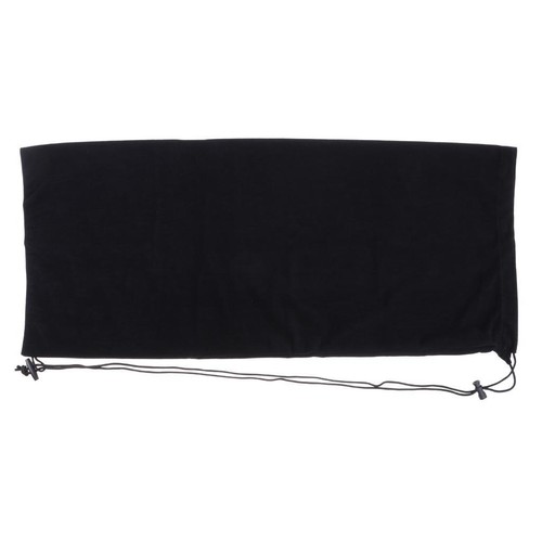Badminton Racket Cover Storage Case carry pouch Black Strap Soft Suede ...