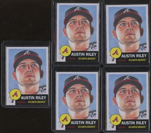 2019 Topps Living (x5 LOT) AUSTIN RILEY #206 RC Rookie Braves NK6 | eBay.de