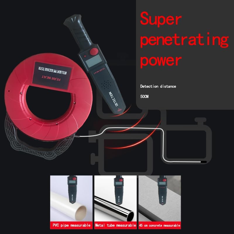Pipe Locators, Water Pipe Blockage Detector for PVC/Plastic/Metal ...