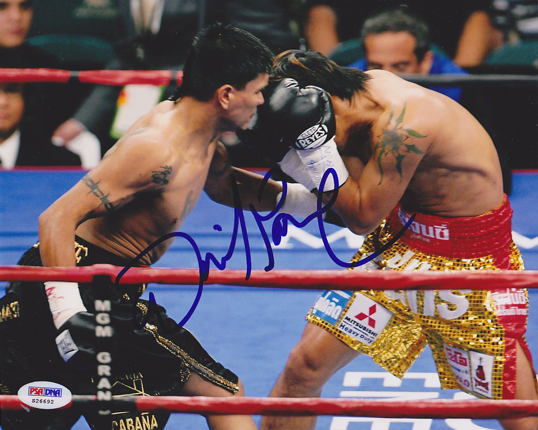Daniel Ponce de Leon SIGNED 8x10 Photo Bantamweight Champion PSA/DNA ...