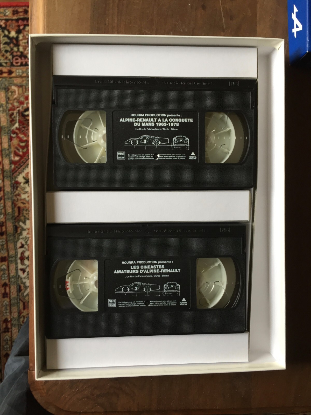 CASSETTE VIDEO VHS AUTOMOBILE alpine renault a la conquete du mans 1963 ...