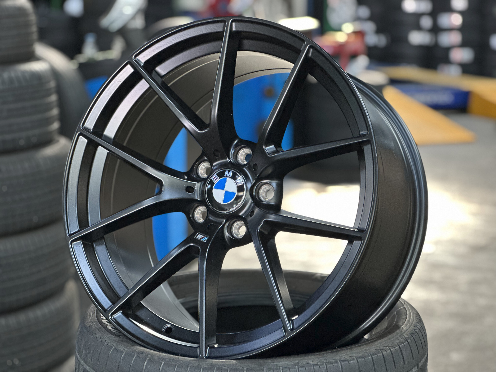 New 19x8.5 19x9.5 BMW Style 763M (4 Wheel) 5x120 BMW F30 F32 F10 E90 ...