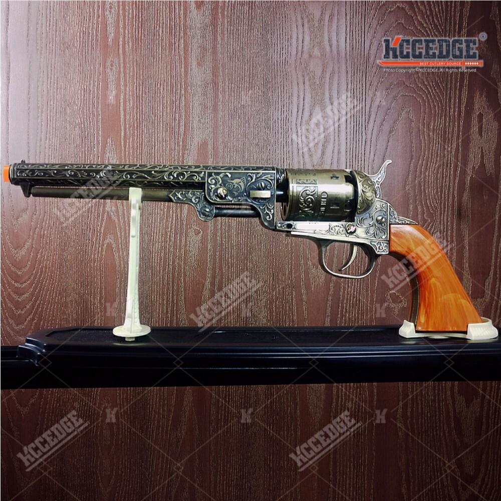 SuperNatural Western Cowboy Black Powder Outlaw Revolver Pistol Metal ...