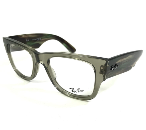 Ray-Ban Eyeglasses Frames RB0840V MEGA WAYFARER 8297 Clear Green Brown ...