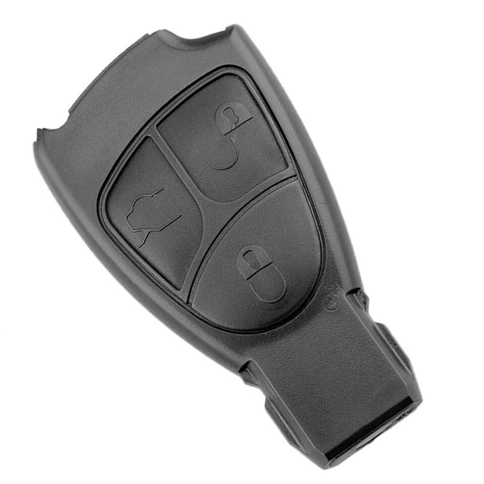 MERCEDES 3 BUTTON KEY FOB SHELL CASE COVER MERCEDES C E S CLK CL ML CLS ...