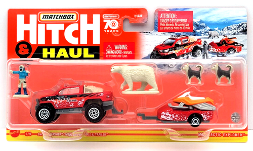 MATCHBOX - HITCH & HAUL - MBX ARCTIC EXPLORER - SNOW THRASHER ...