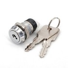Electronic Lock Key Switch 4-Pin Latching ON-OFF 2Position DPST A ...