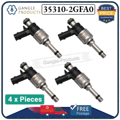 4PCs Fuel Injectors OEM 35310-2GFA0 353102GFA0 Fit for Hyun-Dai Fuel ...