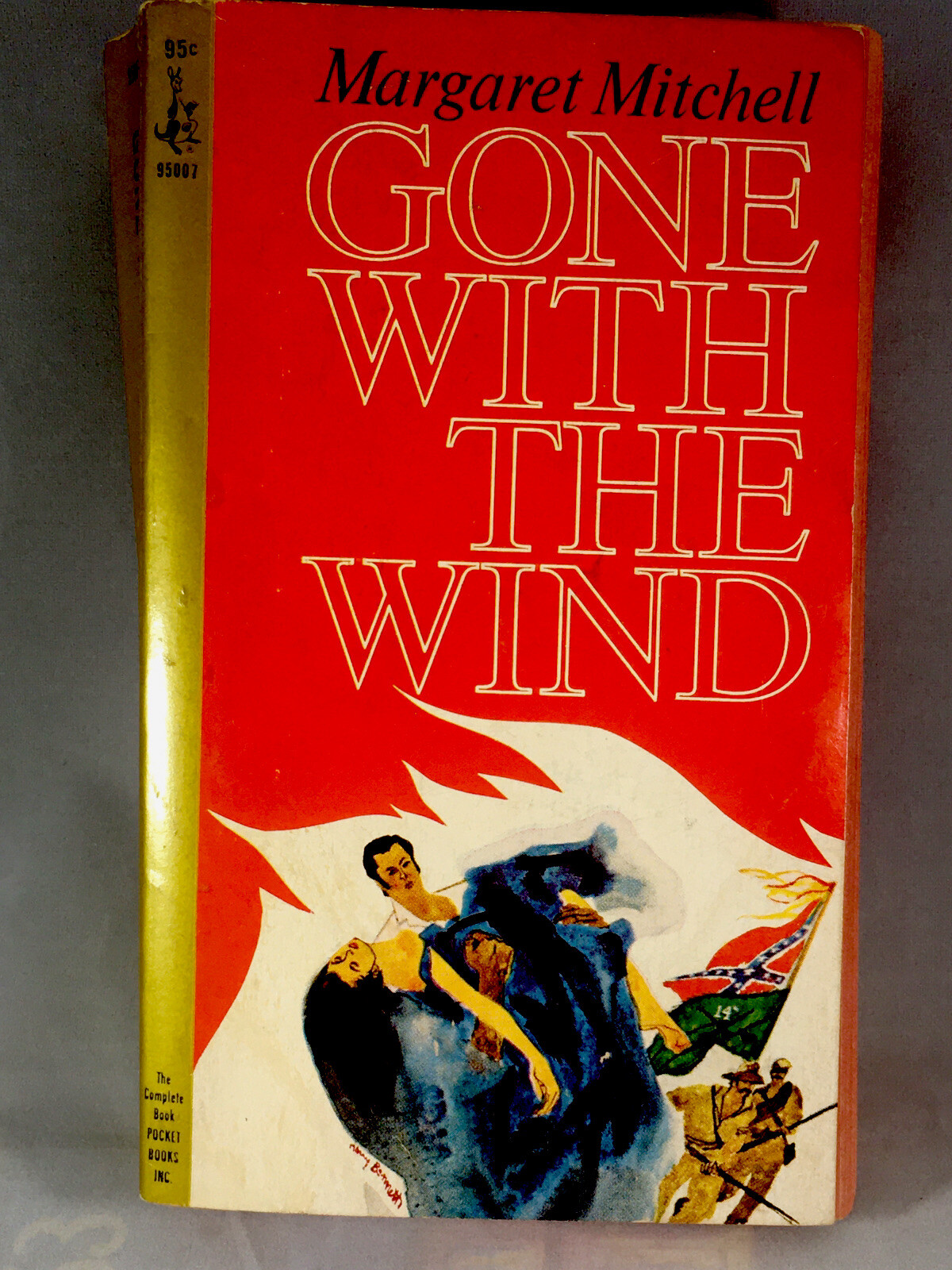 VTG Gone With The Wind Novel 1964 Paperback Rare Pocket Books Margaret ...