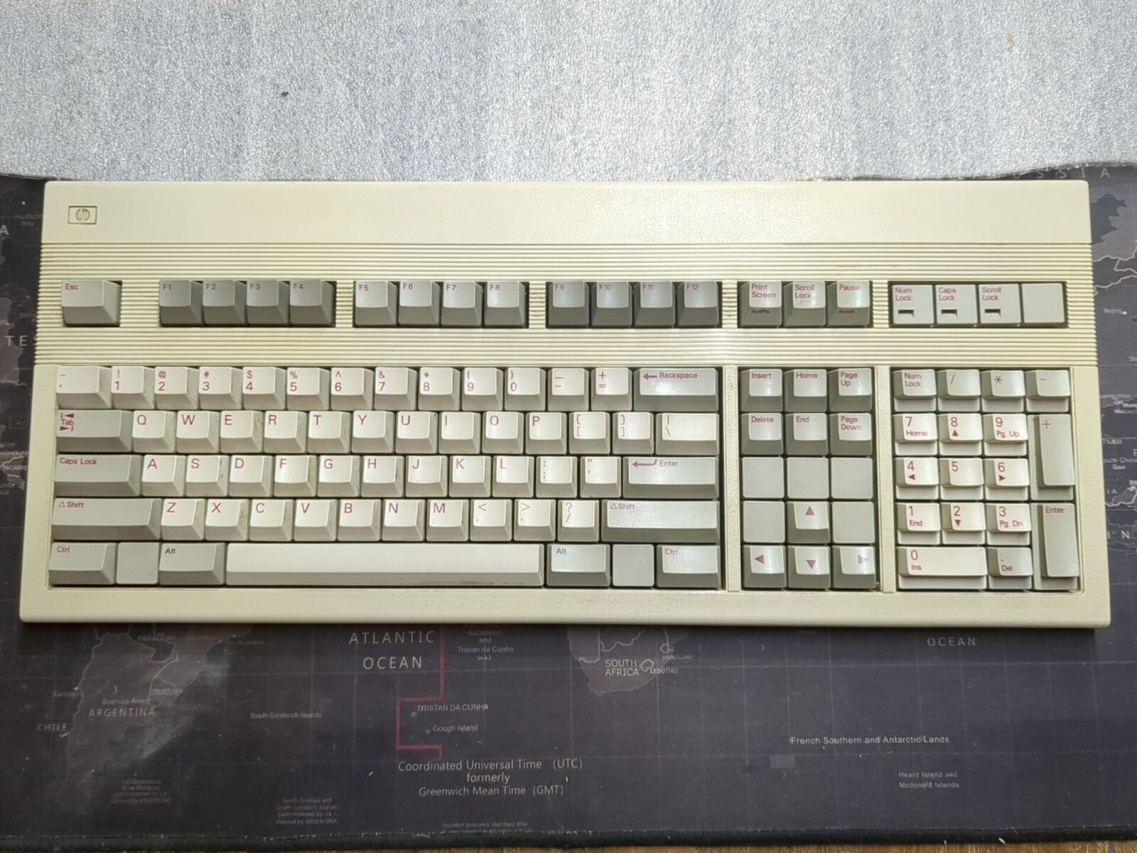 Vintage Hewlett Packard HP C1405A #ABA Keyboard -NO CABLE -UNTESTED | eBay