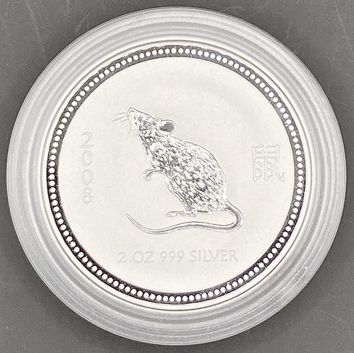 2008/2007 Australian 2oz Silver Lunar Rat Coin | eBay