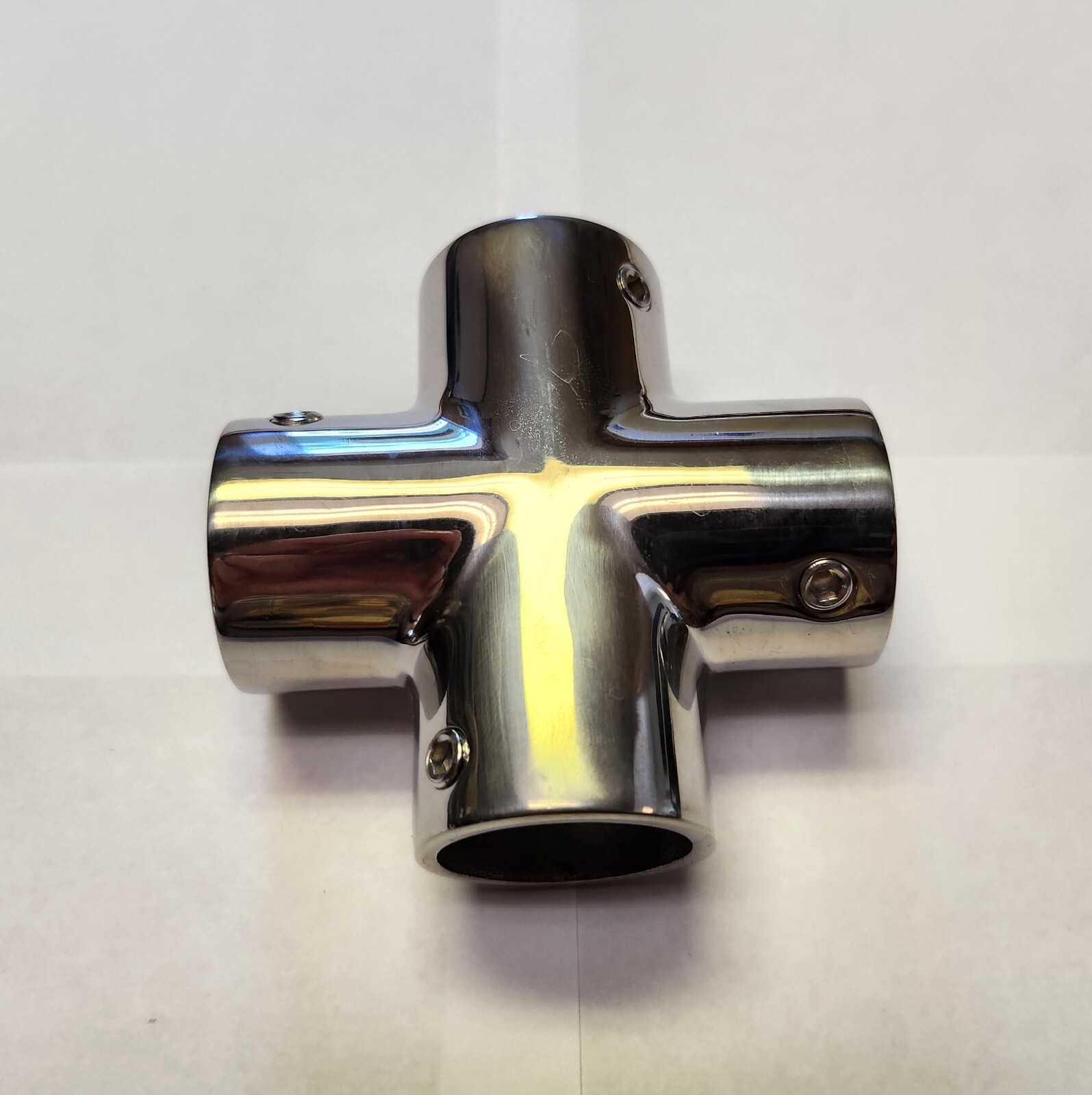 Stainless Steel 1" 4 Way Tee | eBay