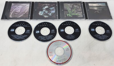 Led Zeppelin Box CD Set (1990) Discs 1 - 4 Discs/Inserts Only Phyiscal ...