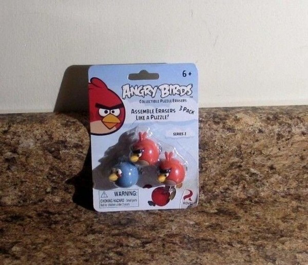 Angry Birds Collectible Puzzle Erasers Rovio Entertainment Limited ...