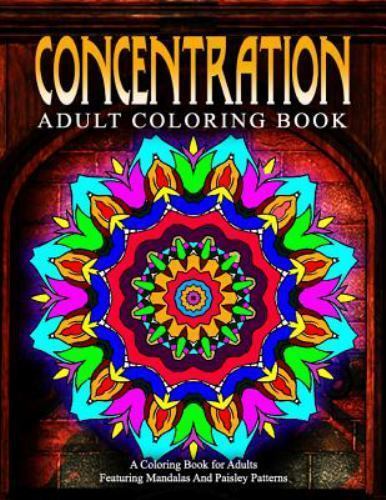 CONCENTRATION ADULT COLORING BOOKS - Vol. 18 : Relaxation Coloring ...