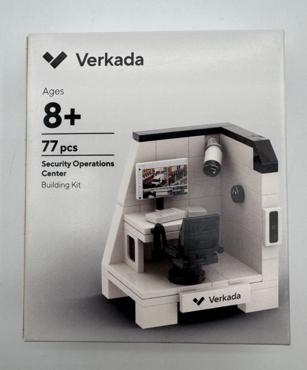 Verkada Security Operations Center Building Kit 77 PC Lego Set | eBay