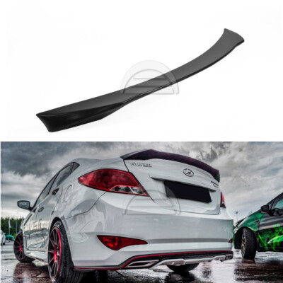 Rear ducktail spoiler ZEUS for Hyundai Accent I25 Verna Solaris Sedan ...