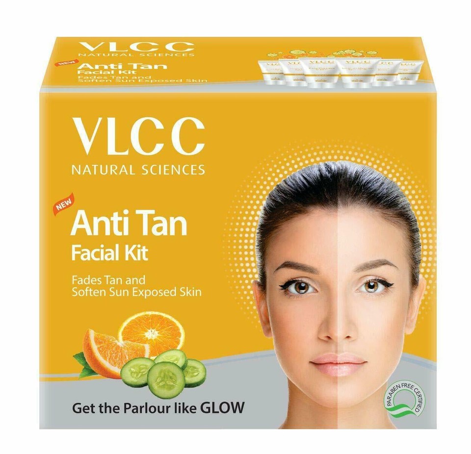 VLCC women Gold, Silver, Papaya, Diamond, Anti Tan Facial Kit, Smooth ...