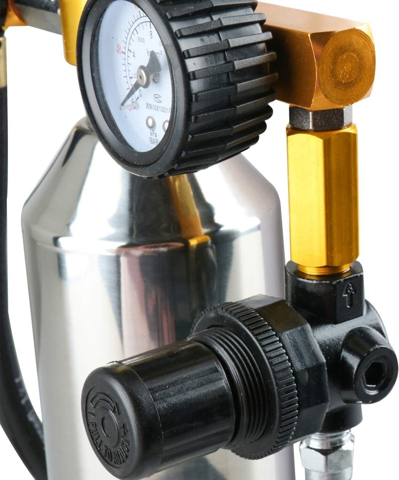 Non-Dismantle Injector Cleaner & Tester Fuel System Tool Kit 0-220PSI ...