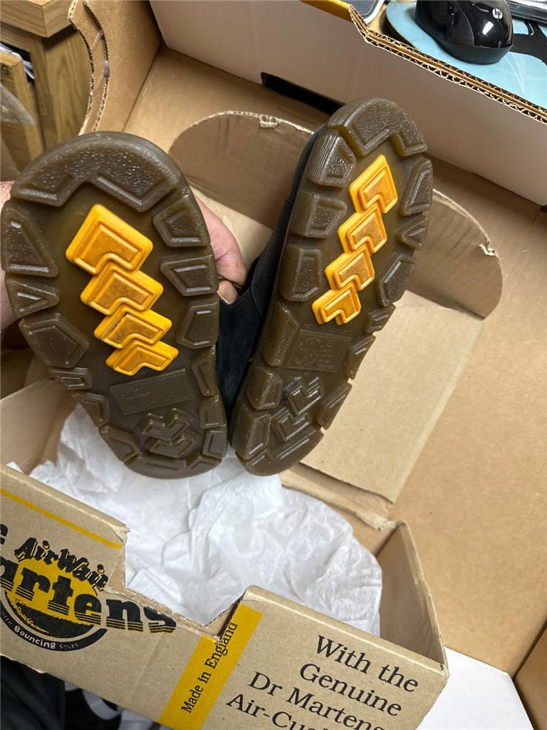 Dr. Martens Air Wair Black Ranger Pull Up Sandal Si… - Gem