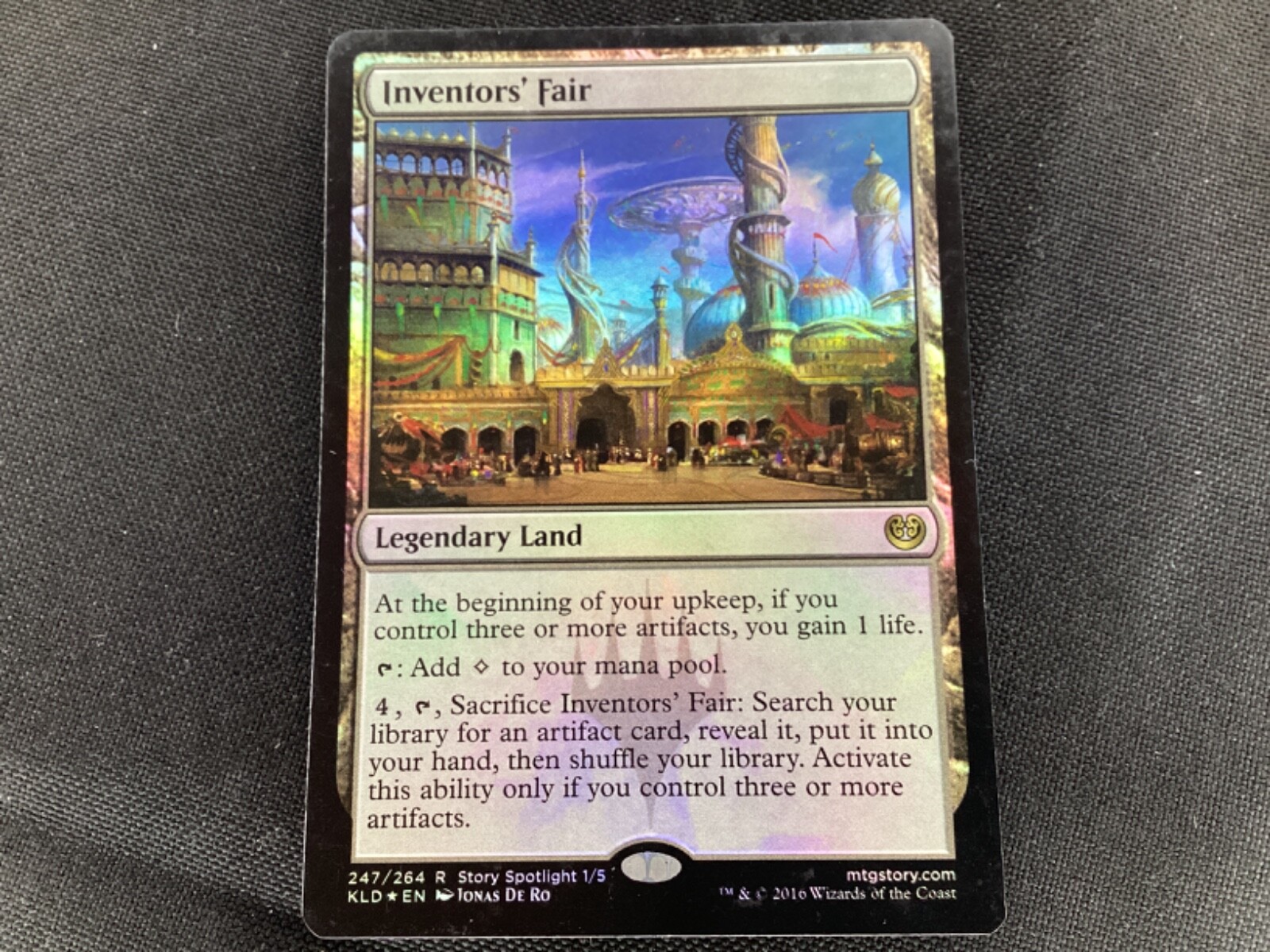 MTG Kaladesh INVENTORS’ FAIR Foil LP (7016) Graded Power | eBay