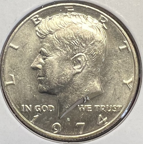 1974-D KENNEDY HALF DOLLAR STRAIGHT FROM MINT SET ACTUAL COIN #3931 | eBay