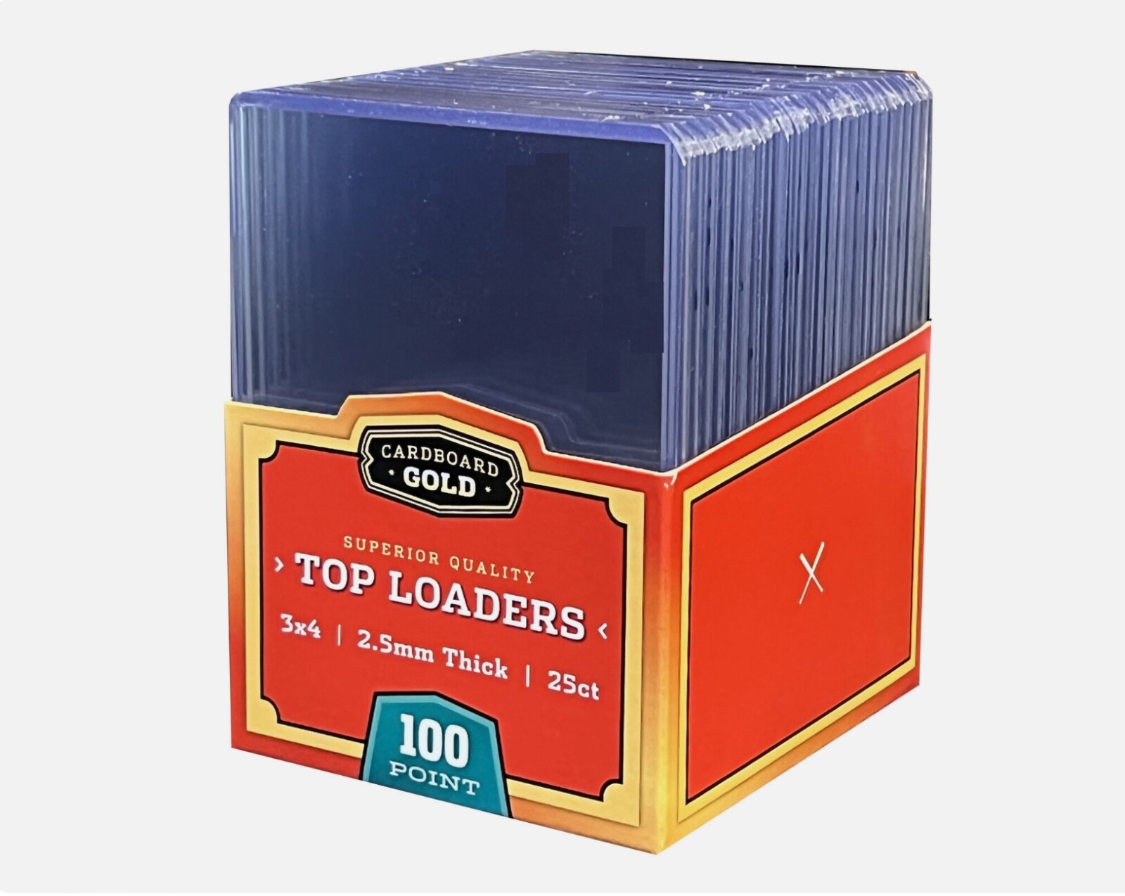 50 Ultra CBG 2.5mm 100pt Pro Top Loaders Toploaders Topload Thick ...