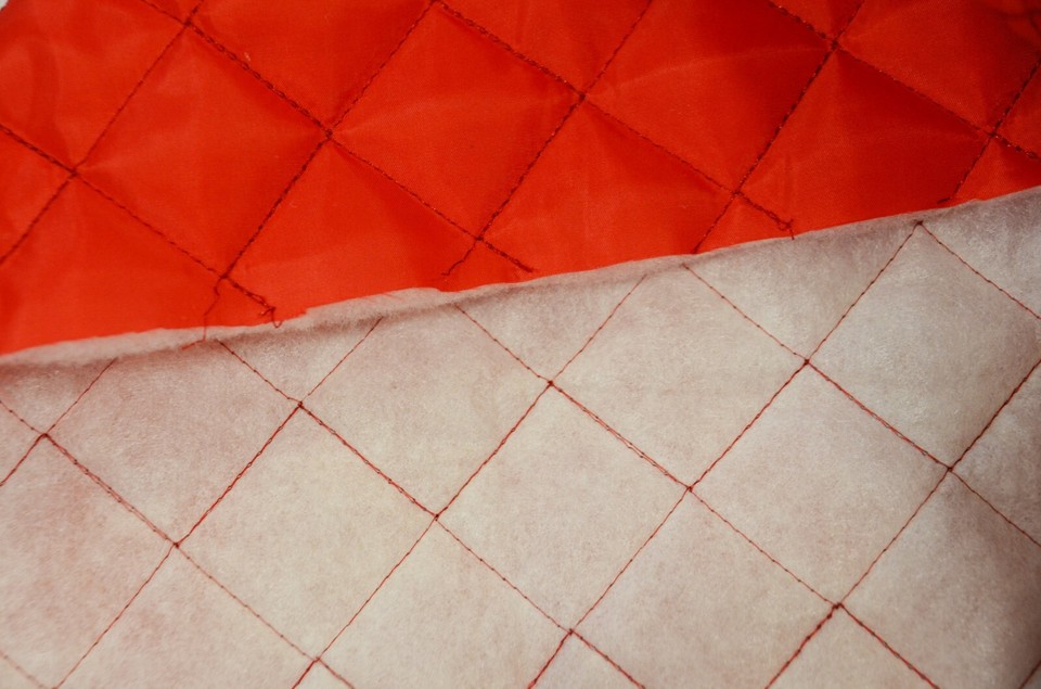 Quilted Polyester Batting Fabric | Padded Quilted Fabric Lining | 60 ...