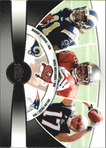 2010 Topps Prime 3rd Quarter #3Q18 Mardy Gilyard/Mike Williams/Taylor ...