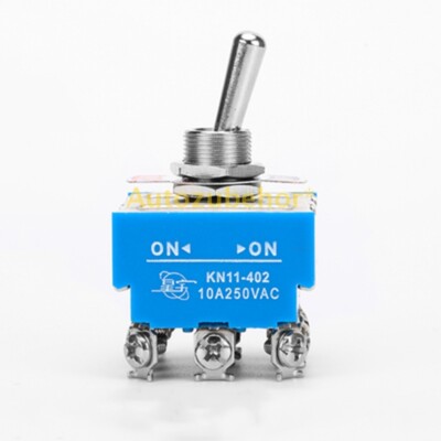 10PCS/Lot New KN11-402 Toggle Switch 12P 2-Gear 10A 250VAC 2NO 12mm | eBay