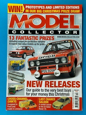 MODEL COLLECTOR Magazine - Xmas 2015 - Batcycle - Ford Escort II RS ...