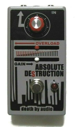 Used Death By Audio Absolute Destruction Guitar Effects Pedal | eBay