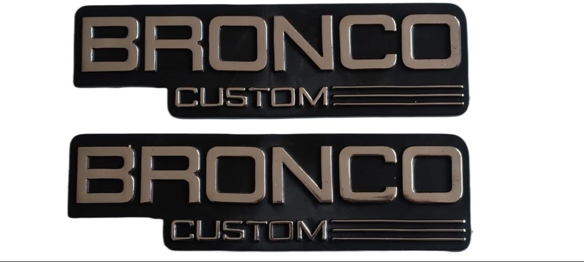1996 Ford Bronco Emblems 4pcs.1980 1996 FORD F150 BRONCO VAN Center