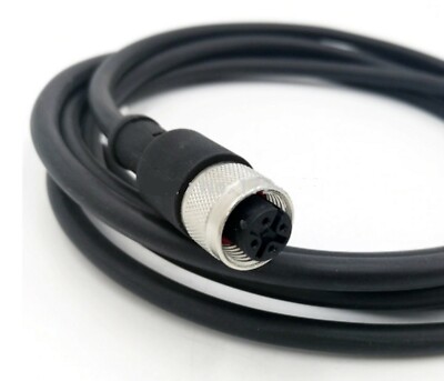 M8 Female 4 Pin Straight Proximity Sensor Connector Cable plug 2 Meter ...