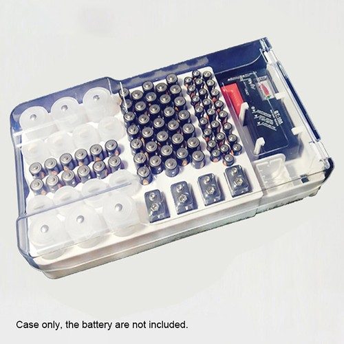 Batteries Storage Box Battery Organizer Storage Case With Battery ...