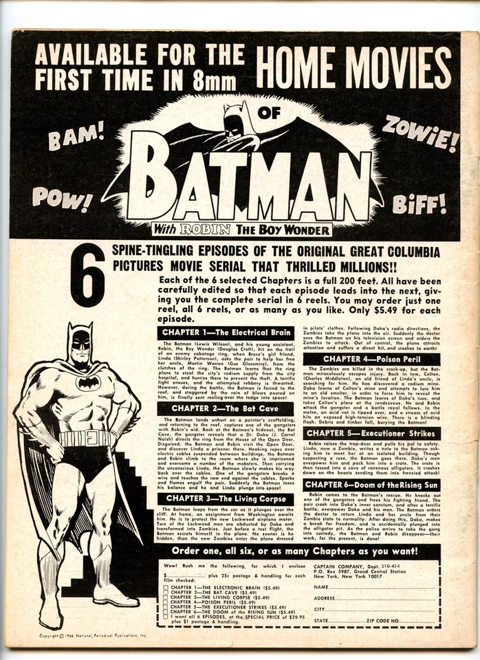 CREEPY MAGAZINE #14 NEAL ADAMS DAN ADKINS GRAY MORROW COVER ARCHIE ...